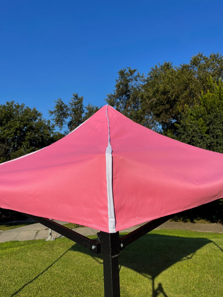 Toldo 3x3 Reforzado Sencillo Impermeable Rosa Pastel Marca MrToldo ...